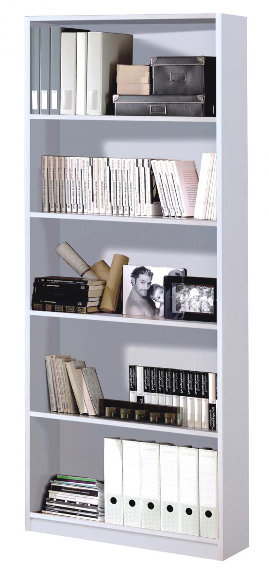 Arc Modern White Gloss Book Shelf